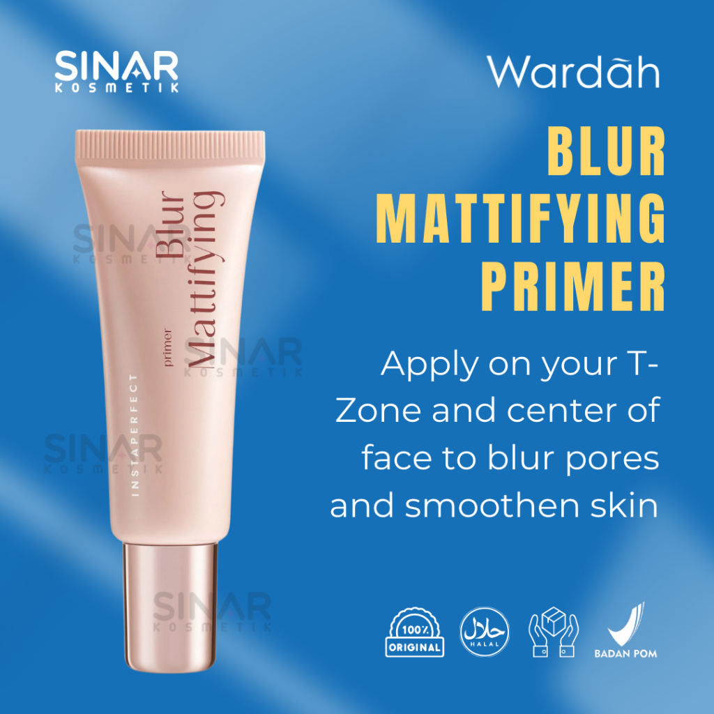 Jual Wardah Instaperfect Blur Mattifying Primer 20ml | Shopee Indonesia