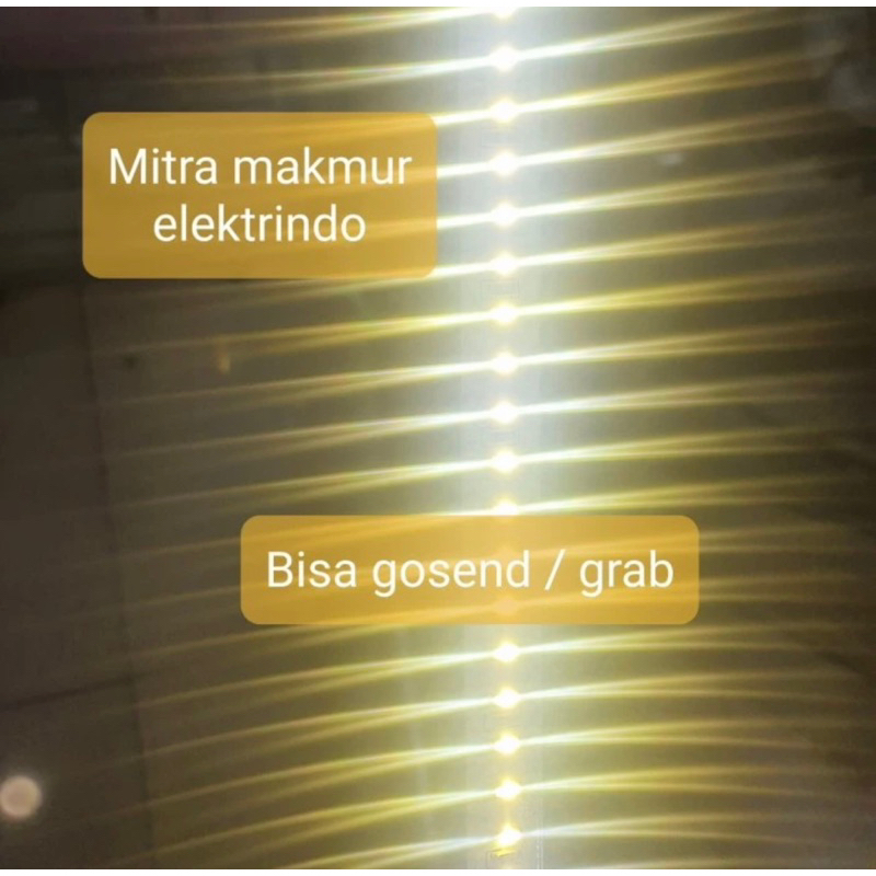 Jual led strip aluminium 18w watt kuning / led pcb batangan 12volt ...