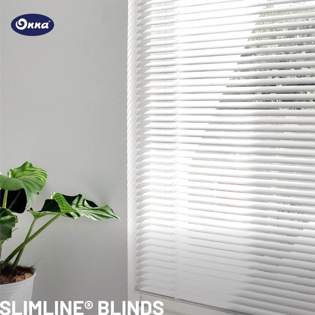 Jual Horizontal Blinds Alumunium / Slimline Blinds ONNA (Ukuran Custom ...
