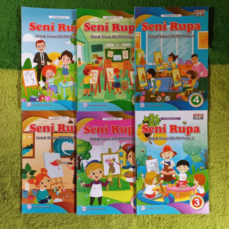 Jual ORIGINAL BUKU SENI RUPA KELAS 1 2 3 4 5 6 SD/MI KURIKULUM MERDEKA | Shopee Indonesia