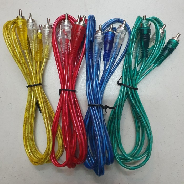 Jual Kabel RCA To RCA Audio Panjang 4 Meter | Shopee Indonesia
