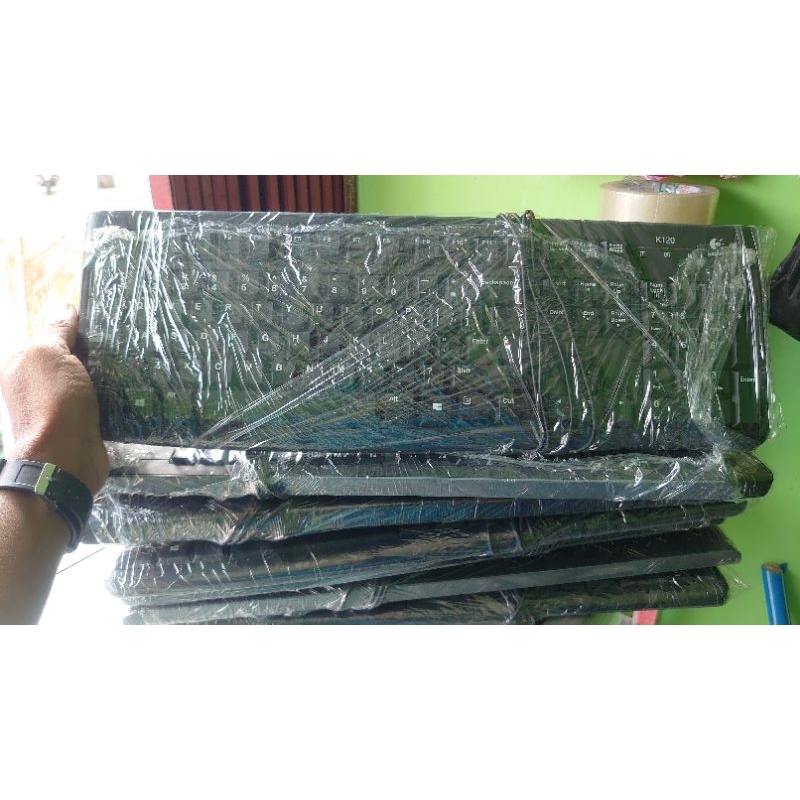 Jual keyboard USB Logitech k120 original | Shopee Indonesia