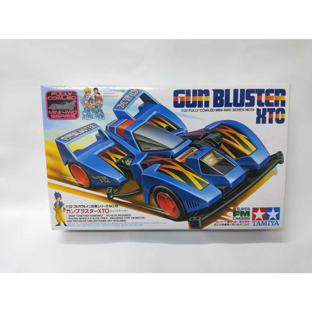 Jual Tamiya 19419 Gun Bluster XTO Super FM Chassis SFM Mini 4WD ...