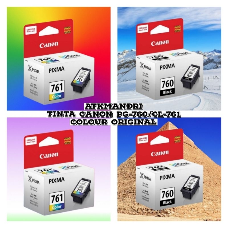 Jual TINTA CANON PG-760 BLACK ORIGINAL NEO | Shopee Indonesia