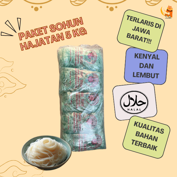 Jual Paket Sohun Hajatan 5KG BIRU - Sohun Kembang Matahari 5KG / Sohun ...