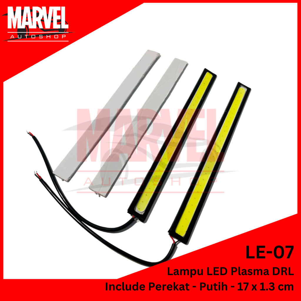 Jual LAMPU LED PLASMA DRL DAYTIME RUNNING LIGHT 17CM / LAMPU COB LED ...