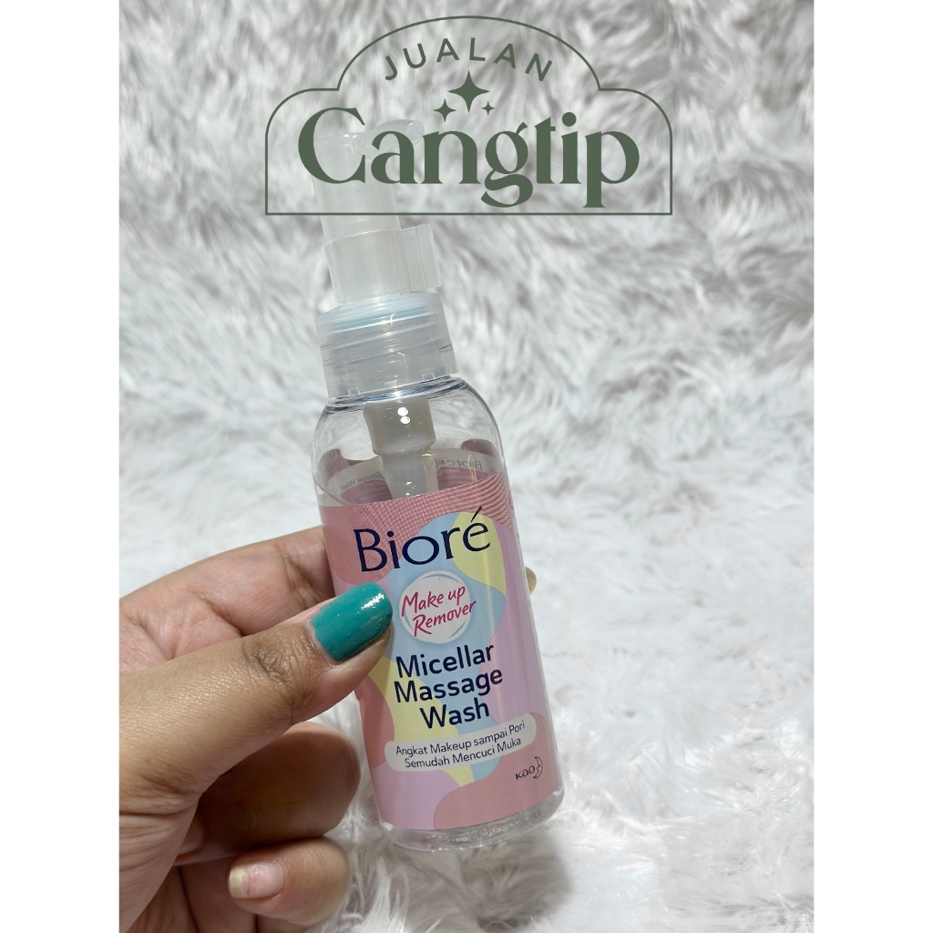 Jual Biore Makeup Remover Micellar Massage Wash 90ml | Biore Micellar ...