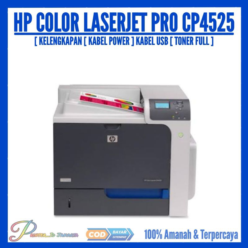 Jual Printer Hp Color LaserJet Pro CP4525dn Siap Pakai | Shopee Indonesia