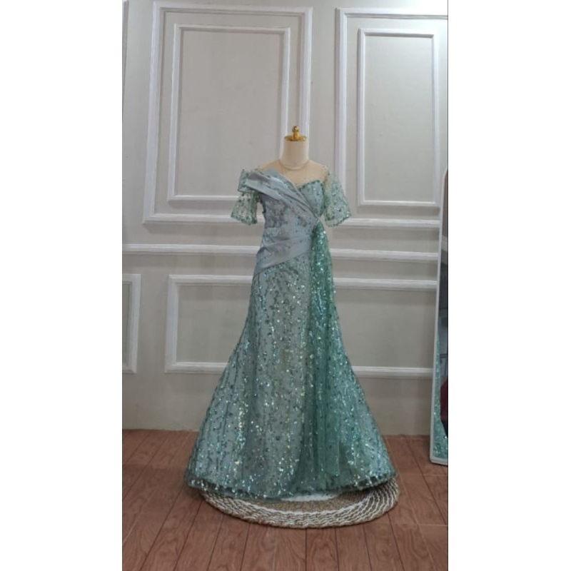Jual Gaun mama pengantin / Dress pesta party / baju singer penyanyi ...