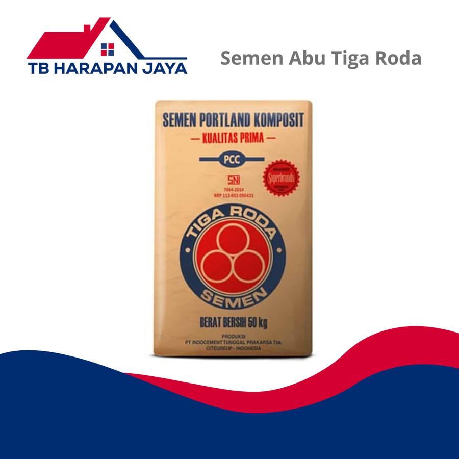 Jual Semen Tiga Roda Kiloan / Semen Kiloan / Semen Abu Tiga Roda 1 kg ...
