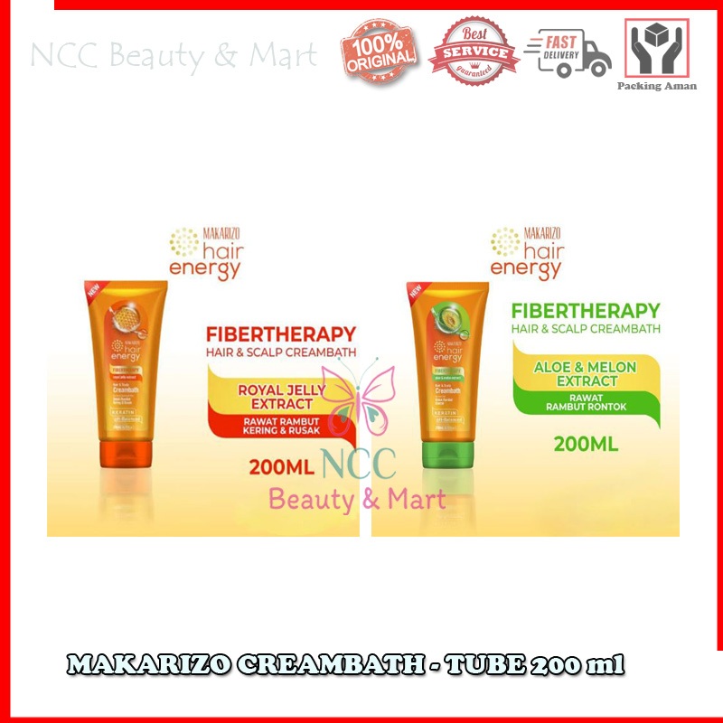 Jual * NCC * Makarizo Creambath Untuk Rambut Rontok Kering Rusak Hair ...