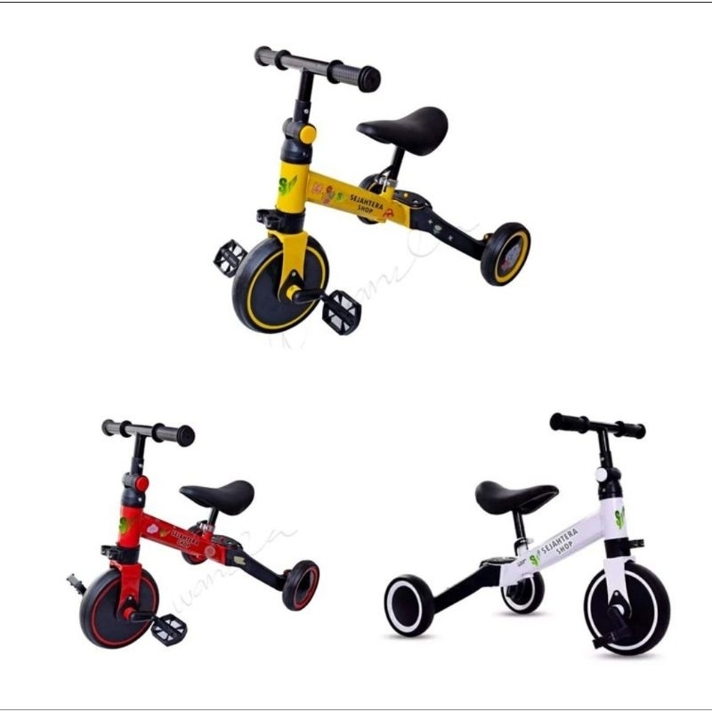 Jual Sepeda anak roda 3/sepeda anak 2in1 | Shopee Indonesia