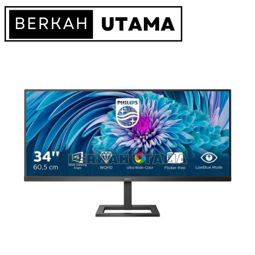 Jual LED MONITOR GAMING PHILIPS 345E2AE/70 34" 75Hz ULTRAWIDE QHD HDMI ...