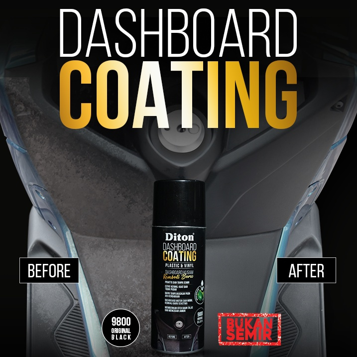 Jual Diton Dashboard Coating Original Black 9800 Diton Premium | Shopee Indonesia