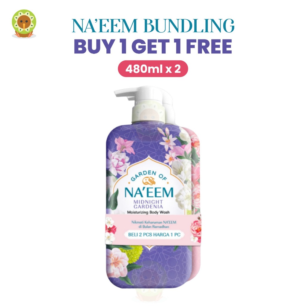 Jual GARDEN OF NA'EEM BODY WASH PUMP - SABUN CAIR NAEEM | Shopee Indonesia