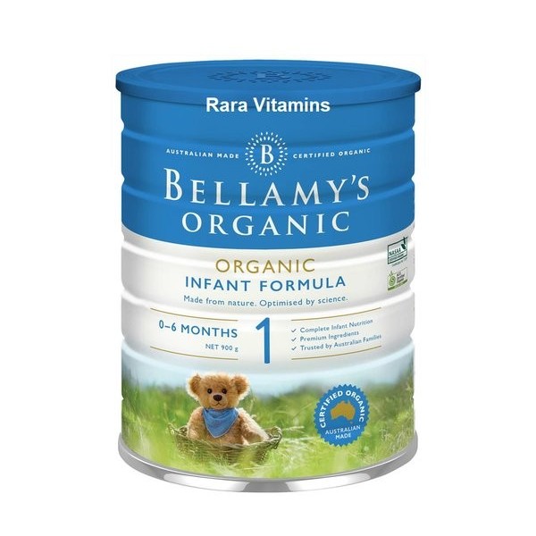 Jual Bellamys Organic Infant 0-6m 900gr Susu Formula | Shopee Indonesia