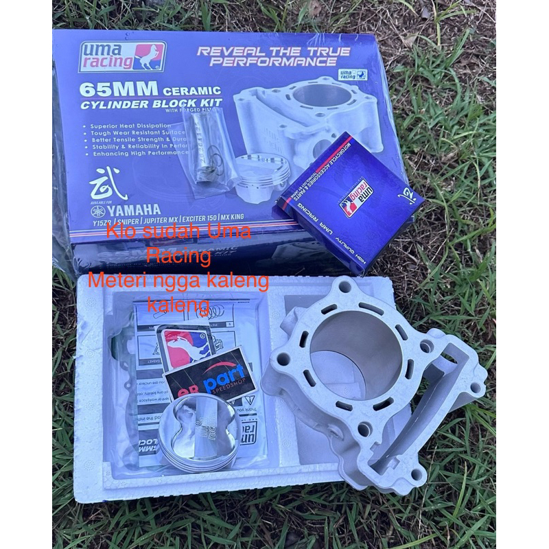 Jual Blok seher Uma racing 63 MX king nmax Vixion aerox Lexi R15 mt15 ...
