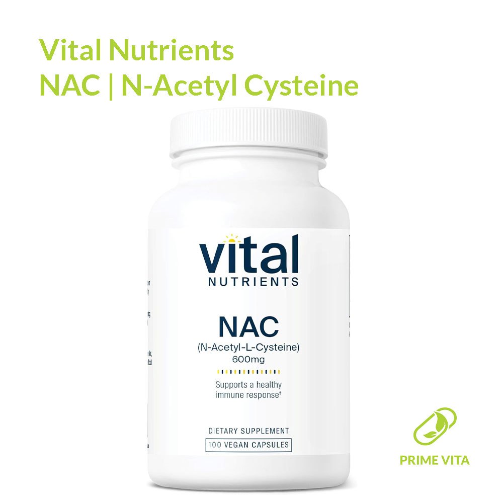 Jual Vital Nutrients NAC N-Acetyl Cysteine Mendukung Kesehatan Sinus ...