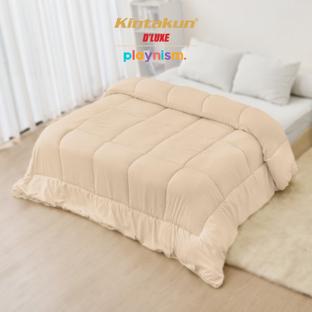 Jual Kintakun Selimut Tebal / Bed Cover Only Double 180 King Butter ...