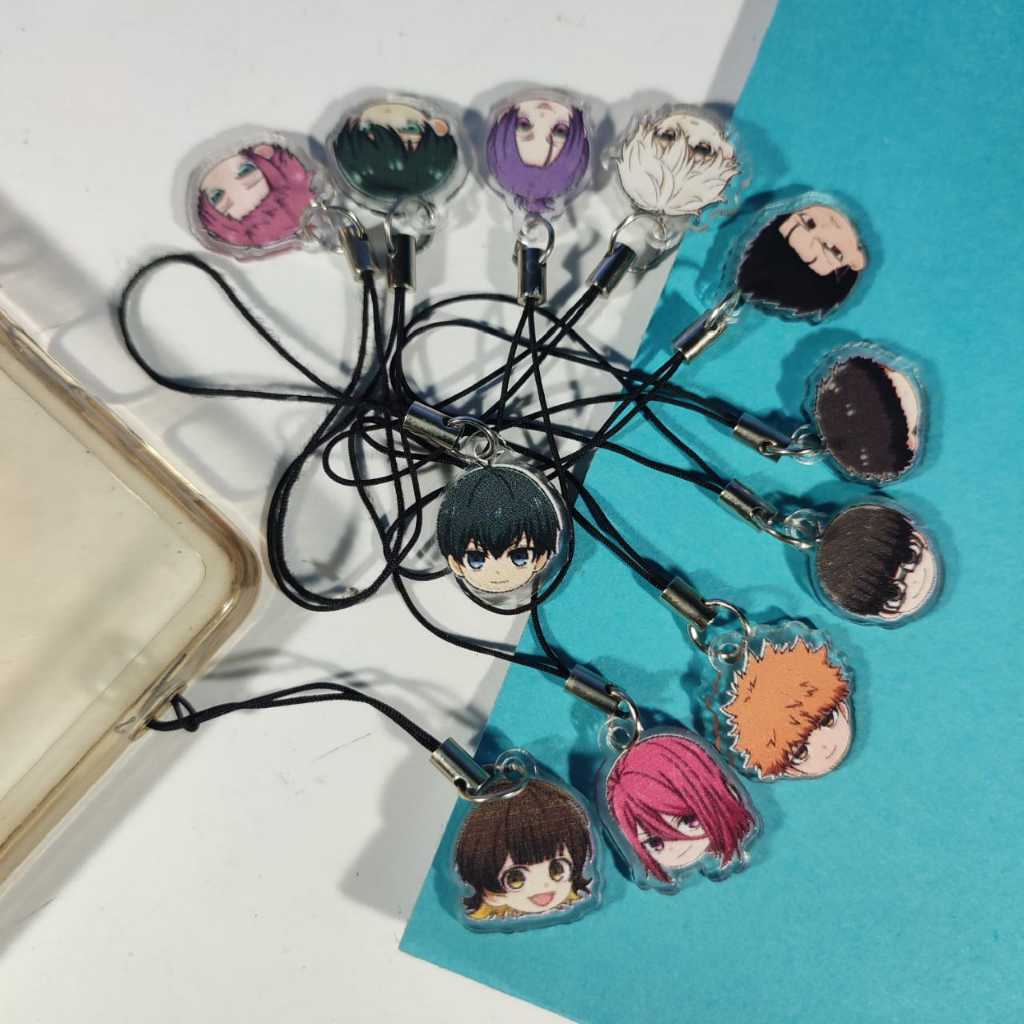 Jual PHONE STRAP BLUE LOCK - Gantungan Tas Mini Nagi | Shopee Indonesia
