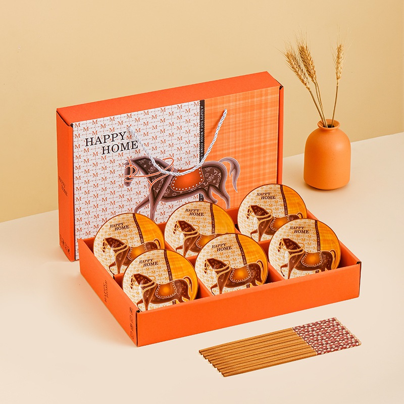 Jual Mangkok Souvenir Keramik Ala Jepang Estetik Gift Set Kotak Hadiah ...