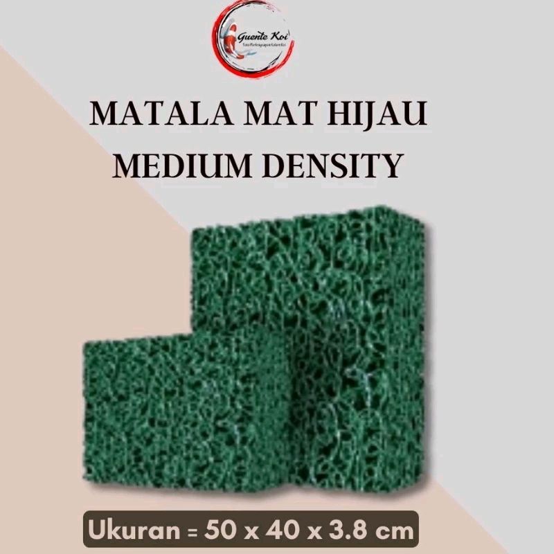 Jual Media Filter Matala Mat Hijau Green Matalamat size 50 X 40 cm ...