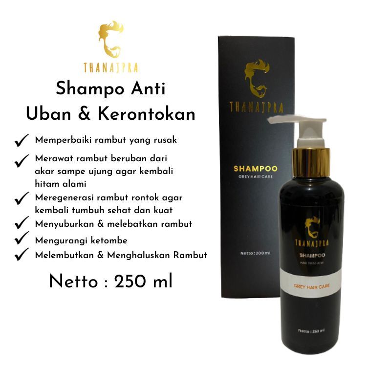 Jual Shampo Penghilang Uban Penyubur Rambut Untuk Rambut Rontok Kering ...