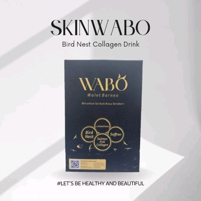 Jual SKIN WABO WALET BORNEO BIRD NEST COLLAGEN DRINK | Shopee Indonesia