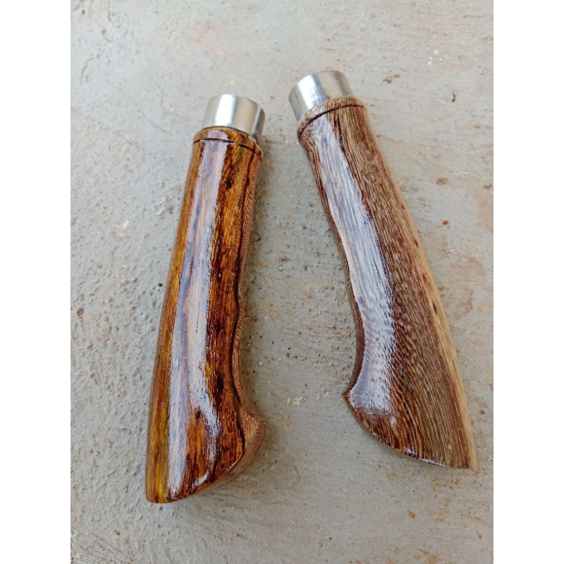 Jual GAGANG PISAU MOTIF LURUS KAYU JUAR 15CM | Shopee Indonesia