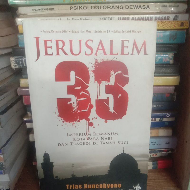 Jual Buku Jerusalem 33. Imperium Romanum Kota para Nabi Dan Tragedi Di ...