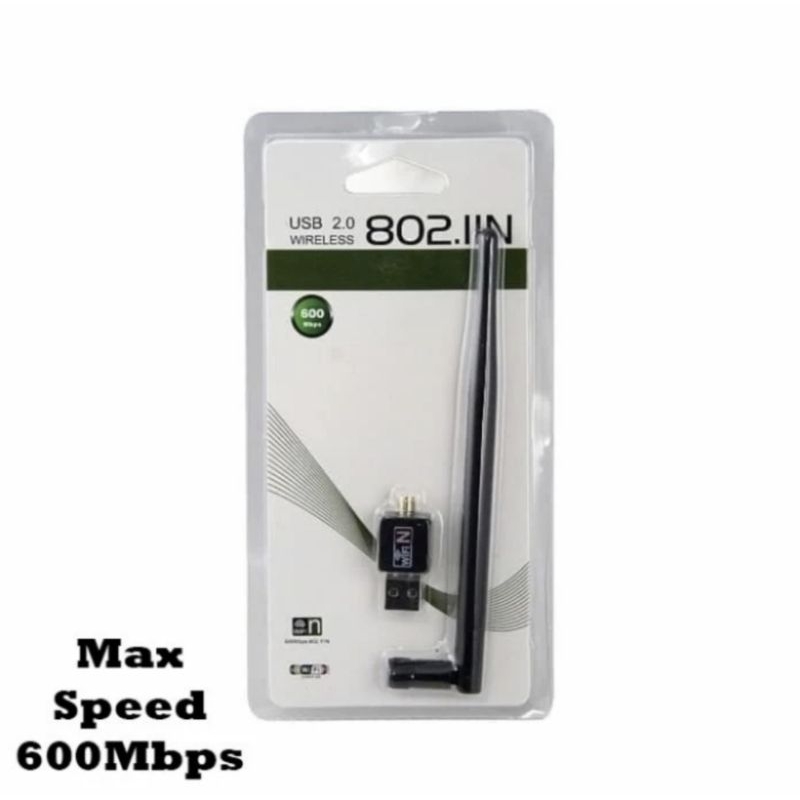 Jual Usb Dongle Wireless WiFi Wifi receiver Usb Adapter 802.11n 600Mbps Antenna | Shopee Indonesia