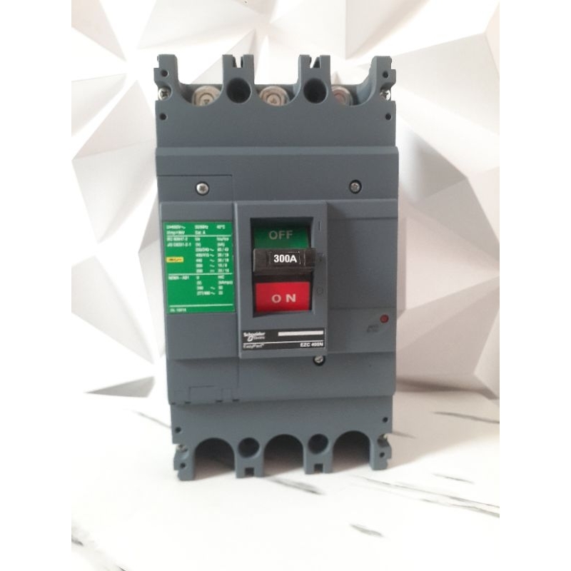 Jual MCCB/ BREAKER EZC300N 3PHASE 300A | Shopee Indonesia