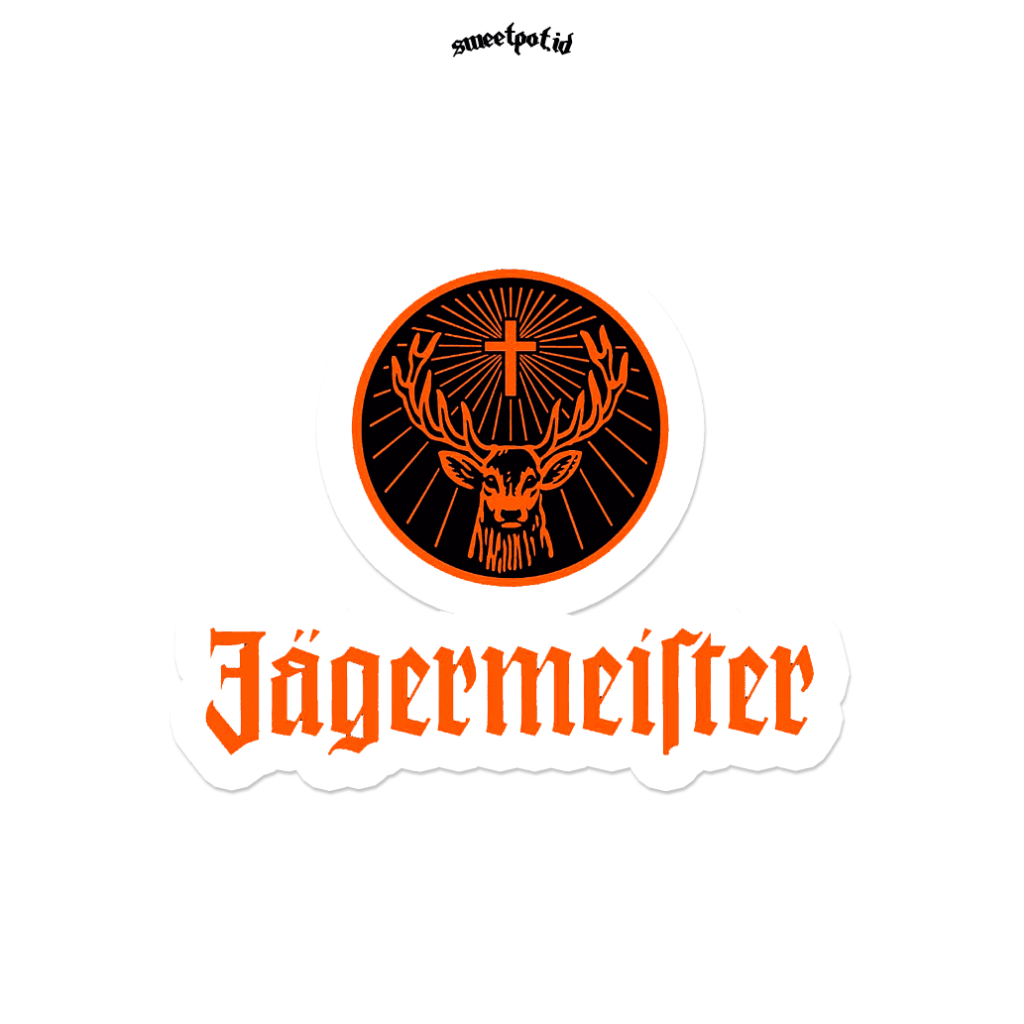 Jual (BISA COD) STIKER "Jagermeister" / STIKER HELM / STIKER LOCAL ...