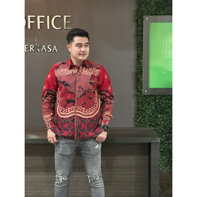 Jual Batik exclusive jaitan smock bahan doby solo premium full lapisan ...