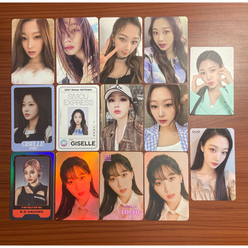 Jual OFFICIAL PHOTOCARD PC GISELLE AESPA I | Shopee Indonesia