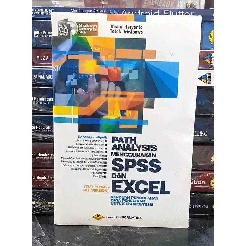 Jual Buku Path Analysis Mmenggunakan SPSS dan EXCEL | Shopee Indonesia