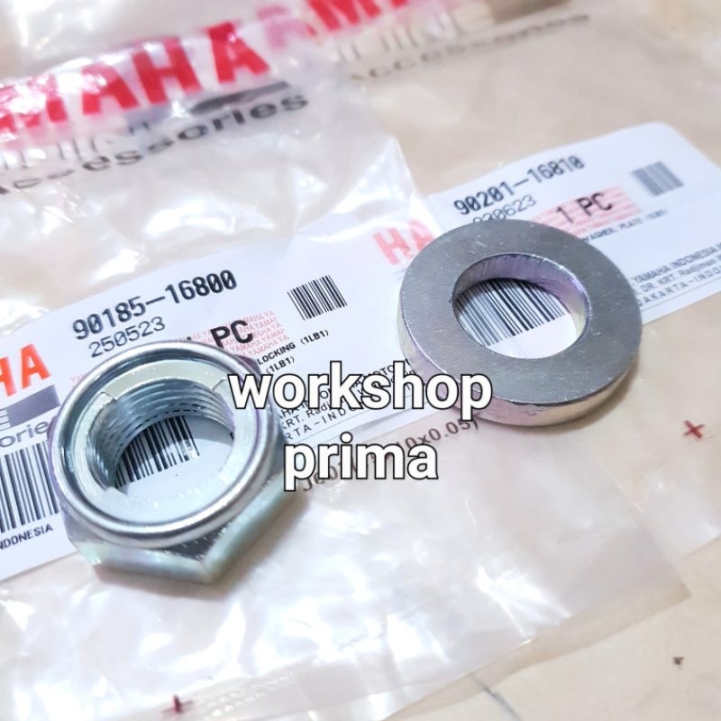 Jual mur ring tebal as roda belakang kunci 24 mm Aerox 125 Xeon GT RC ...