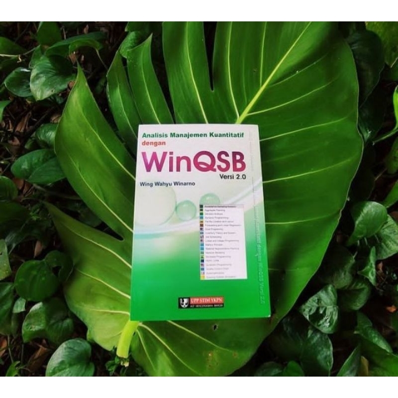Jual analisis manajemen kuantitatif dengan WinQSB versi 2.0 - Wing ...