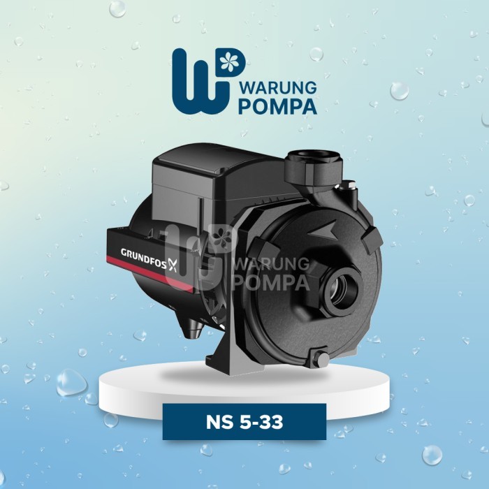 Jual Pompa Air Grundfos NS 5-33 Single Stage Centrifugal | Shopee Indonesia