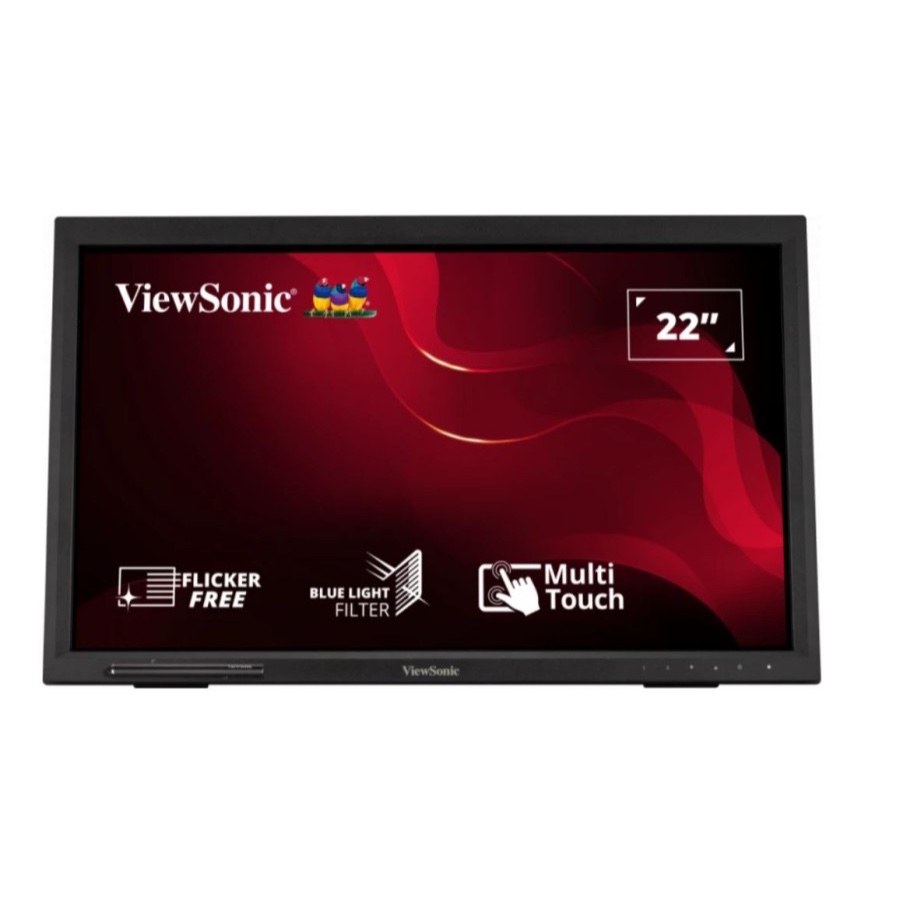 Jual LED MONITOR VIEWSONIC TD2223 21.5 INCH FULL HD IR TOUCH VGA HDMI ...