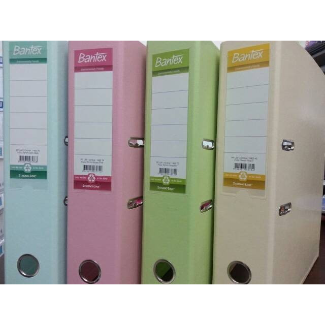 Jual Bantex Ordner 5 cm F4 Warna PASTEL 1466 ( DUS) | Shopee Indonesia