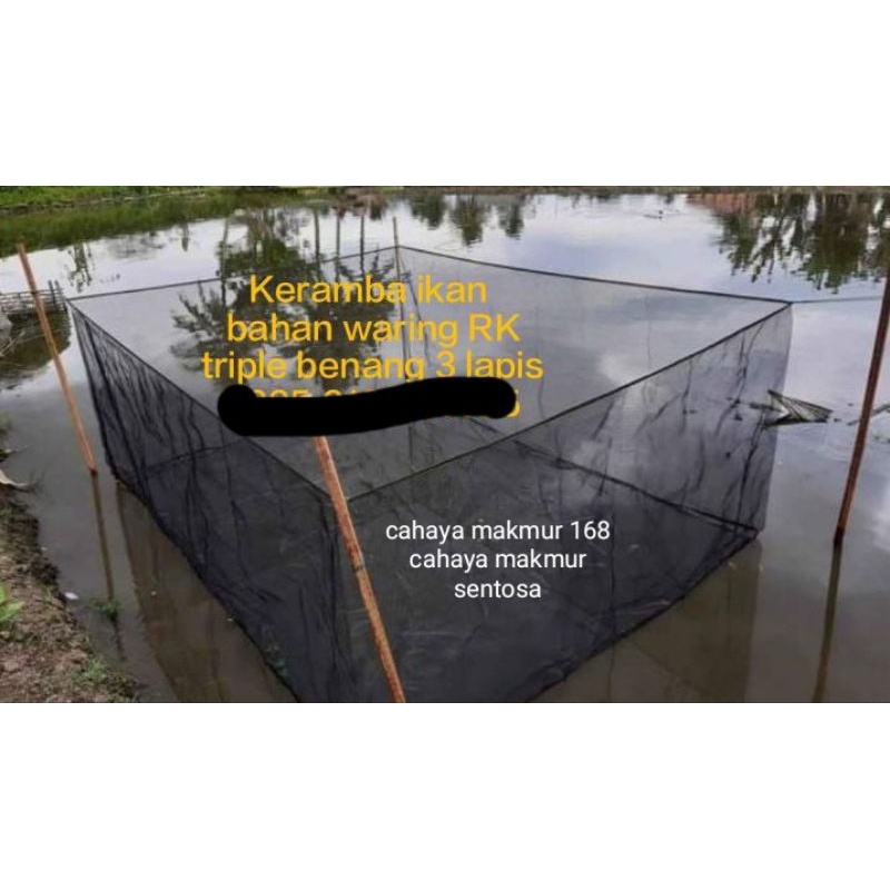 Jual Hapa keramba waring 3m x 7m x 1.2m keramba jaring apung tambak ... Jual Hapa keramba waring 3m x 7m x 1.2m keramba jaring apung tambak ...