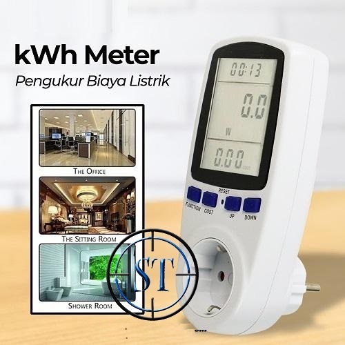 Jual KWH Power Meter Digital Watt Meter AC Digital Volt Meter Voltmeter ...