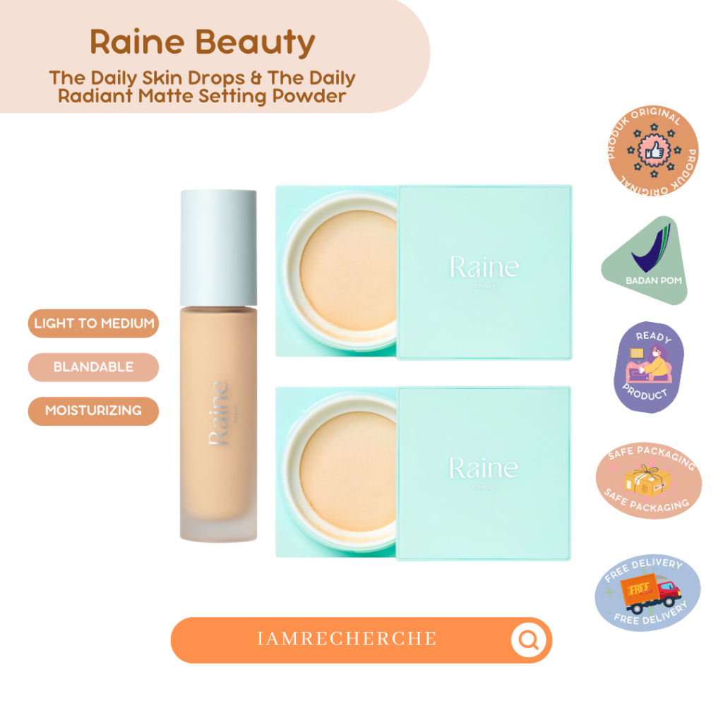 Jual Raine Beauty The Daily Skin Drops | The Daily Radiant Matte ...