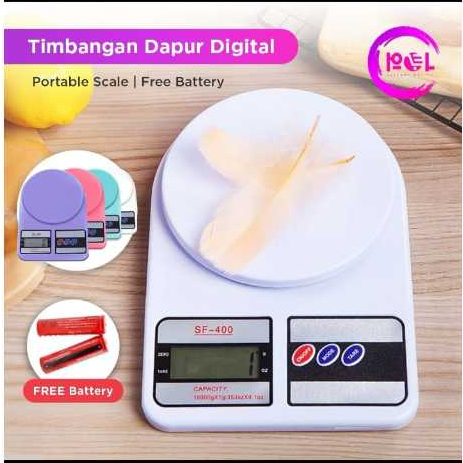 Jual CNC Timbangan Dapur Digital SF400 / Timbangan Tepung 10 kg ...