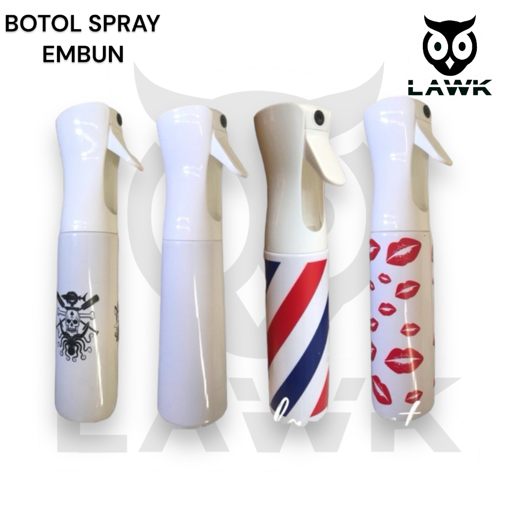 Jual botol Spray embun barbershop semprotan barber pangkas rambut dan ...