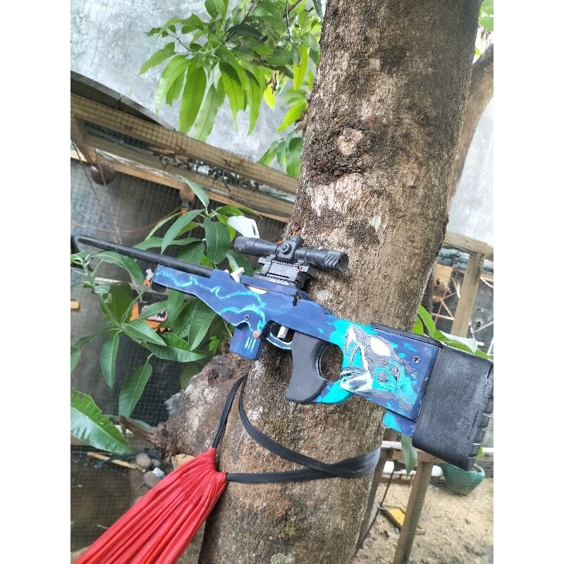 Jual mainan kayu freefire awm mamba | Shopee Indonesia