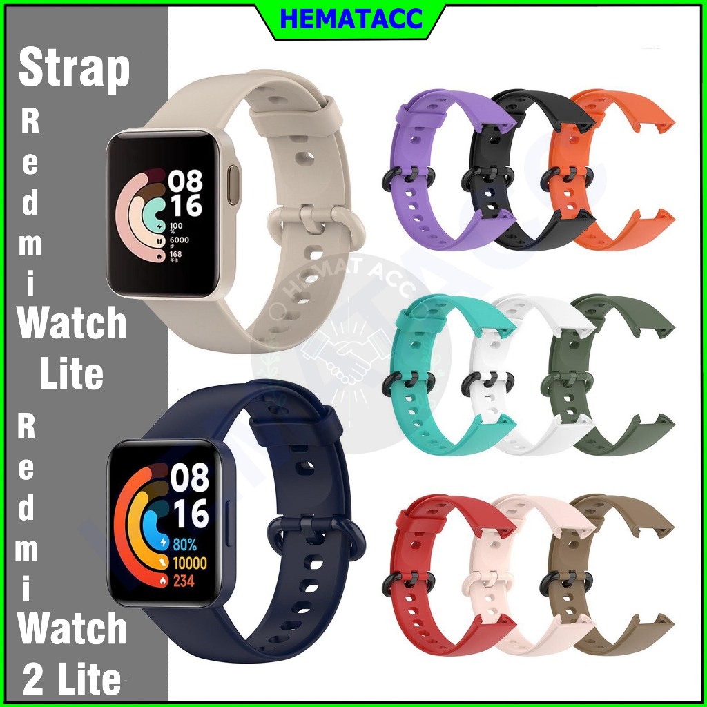 Jual Strap Redmi Watch 2 Lite / Mi Watch Lite / Poco Watch Polos Tali ...