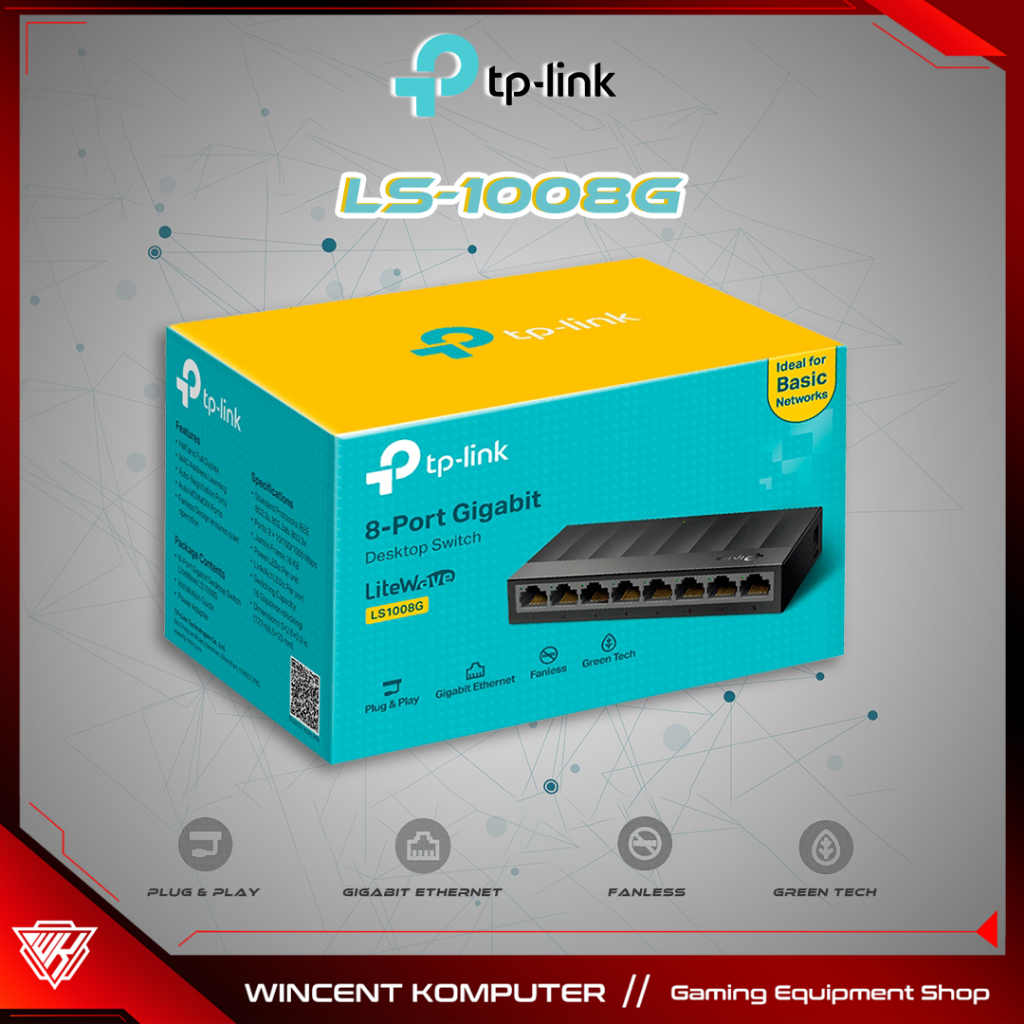 Jual Tp-Link LS1008G 8 port 10/100/1000Mbps Desktop Switch hub ... Jual Tp-Link LS1008G 8 port 10/100/1000Mbps Desktop Switch hub ...