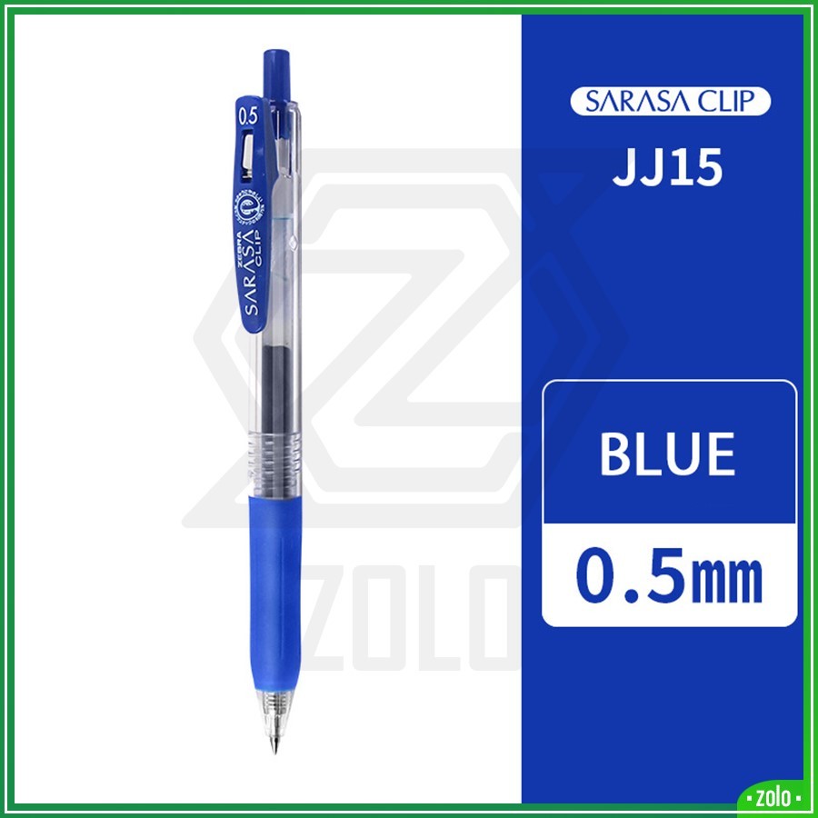 Jual [zolo] ZEBRA Sarasa Clip 0,5 / Gel Pen Sarasa JJ15 | Shopee Indonesia